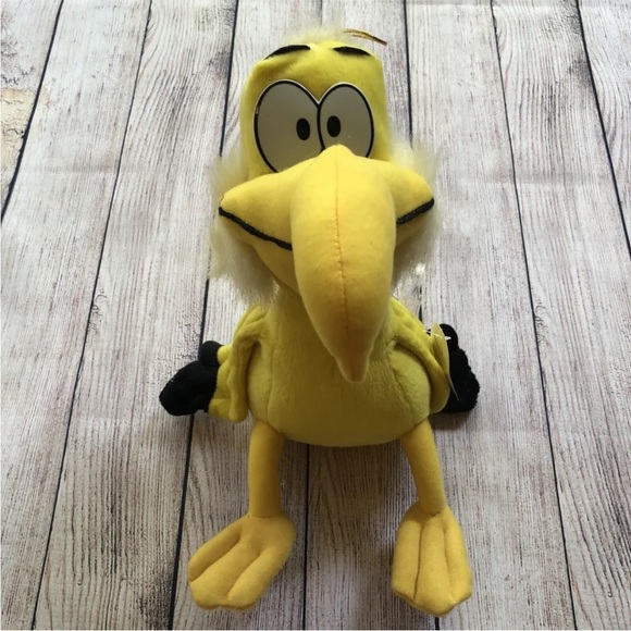 Nicky Toy | Toys | Vintage Nicky Toy Holland Plush Yellow Comic Bird ...